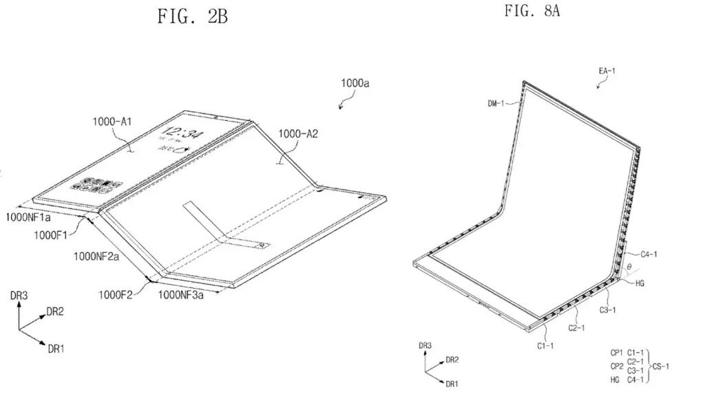 Samsung Gets Patent Approval For Trifold Rollable Smartphone Displays