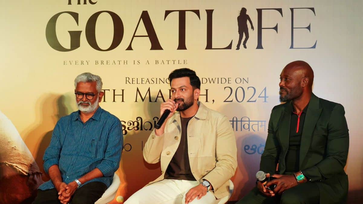 Prithviraj Sukumaran's 'The Goat Life' Team Delves Deep Into The Film and its Making at the ...