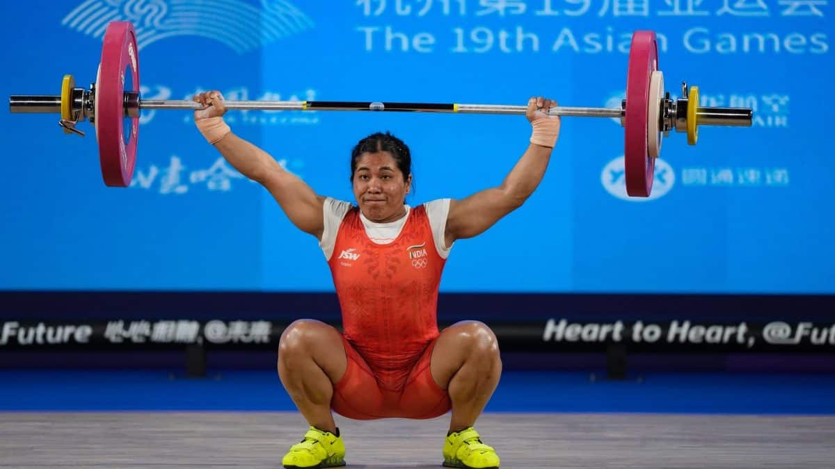 Bindyarani Devi wins bronze medal at weightlifting World Cup – Firstpost