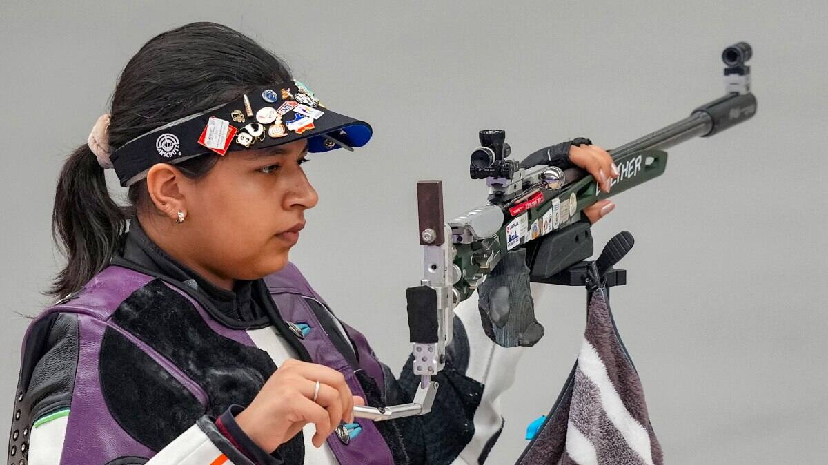 Paris Olympics shooting trials: Sift Kaur Samra surges ahead of rivals ...