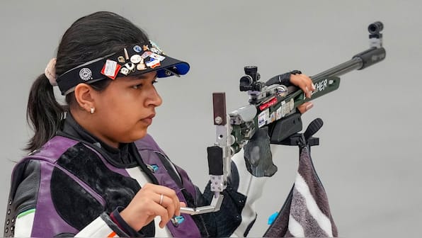 Paris Olympics shooting trials: Sift Kaur Samra surges ahead of rivals ...