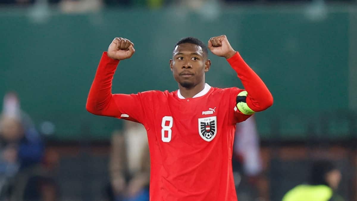 David Alaba misses out on Austria's provisional squad for Euro 2024 ...