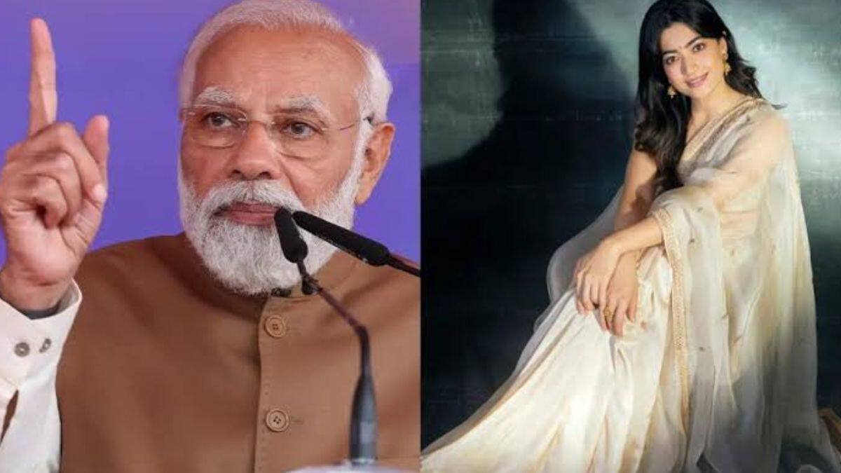 ‘Animal’ & ‘Pushpa’ star Rashmika Mandanna praises PM Narendra Modi for ...
