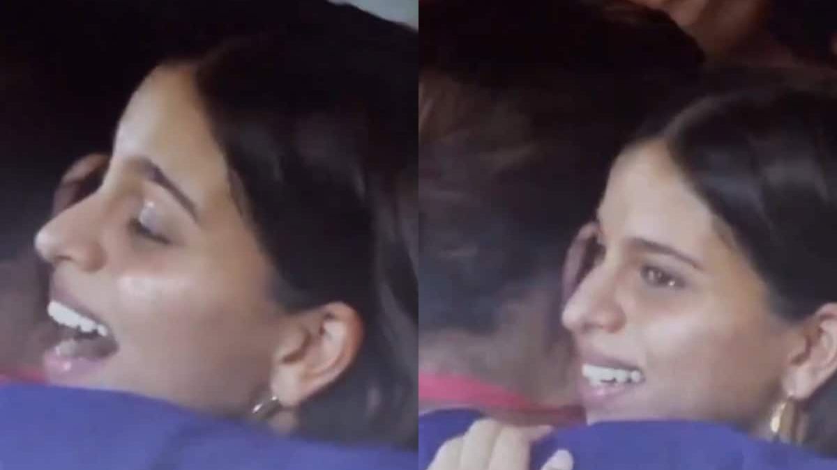 Watch Shah Rukh Khans Daughter Suhana Khan Gets Teary Eyed As Kolkata Knight Riders Clinch Ipl