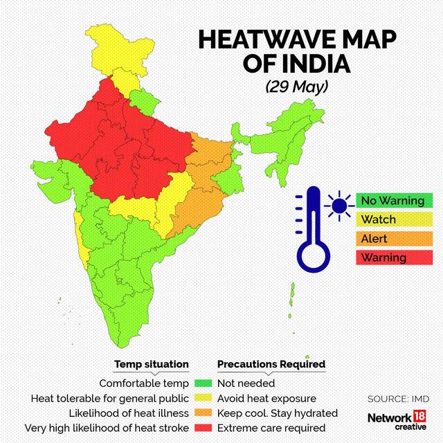 In Graphics | Why is the temperature spiking in Delhi? – Firstpost