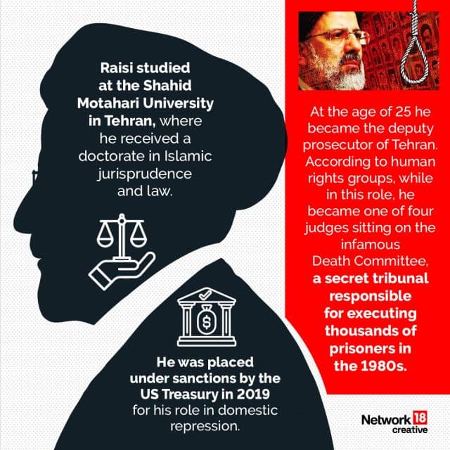 How Iran’s Ebrahim Raisi became infamous as ‘The Butcher of Tehran ...