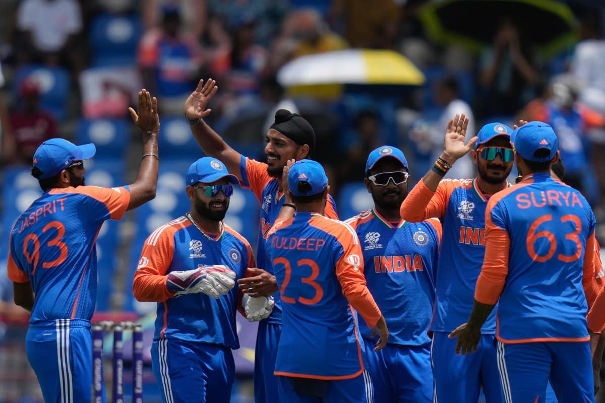 10 best pictures from India's win over Australia in St Lucia – Firstpost