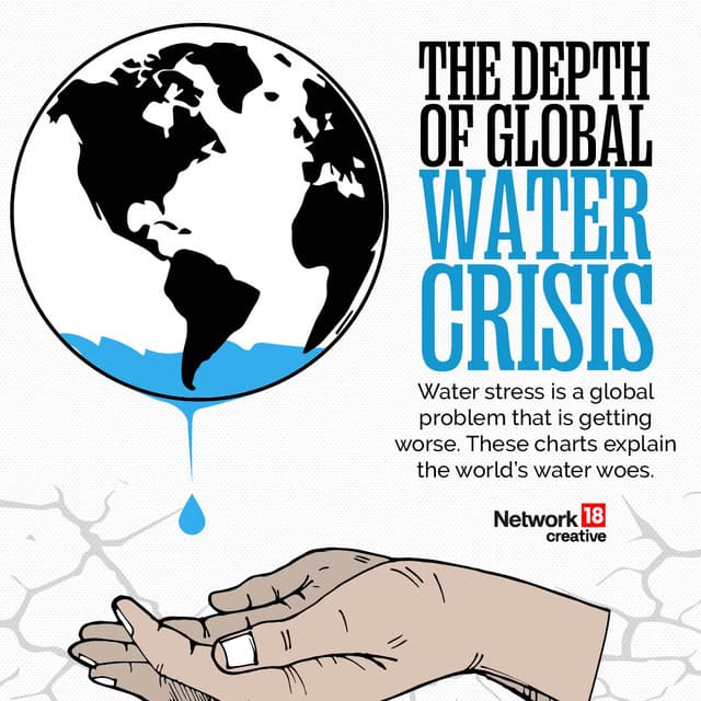 In Graphics | How deep is the global water crisis? Which countries face ...