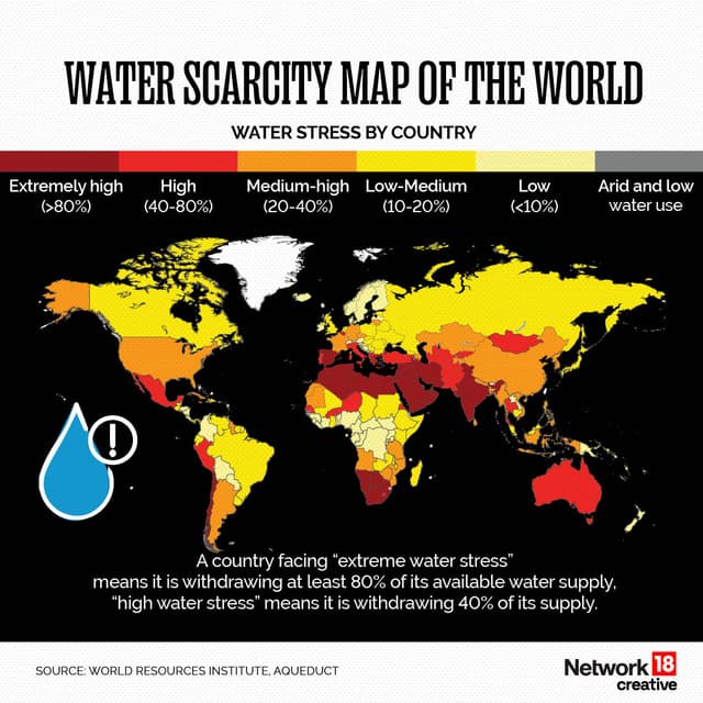 In Graphics | How deep is the global water crisis? Which countries face ...