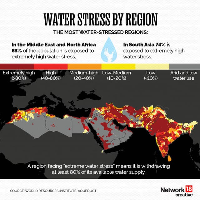 In Graphics | How deep is the global water crisis? Which countries face ...