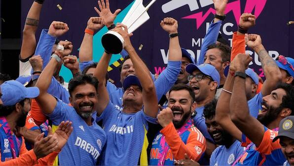 India win T20 World Cup 2024 Highlights: Wishes pour in for Ravindra ...
