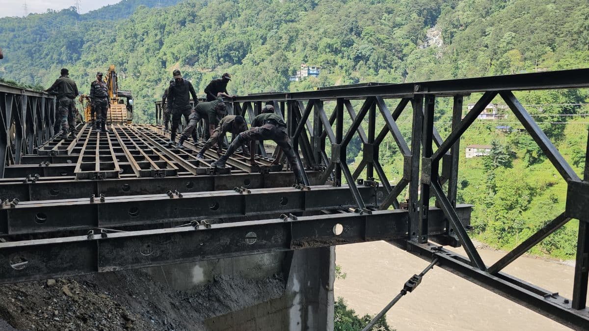 Against all odds: How Indian Army built 70-feet bridge in 72 hours in ...