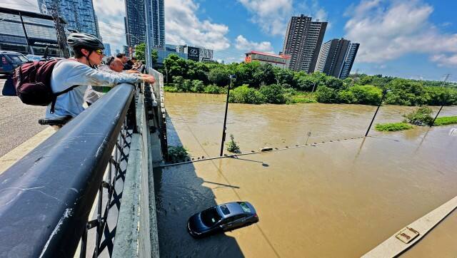 Roads under water, a flooded mansion and more: Shocking scenes from ...
