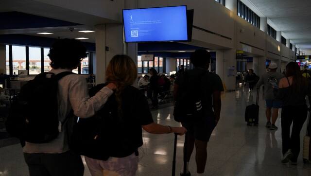 In Photos | From airports to banks, how Microsoft outage forced to ...