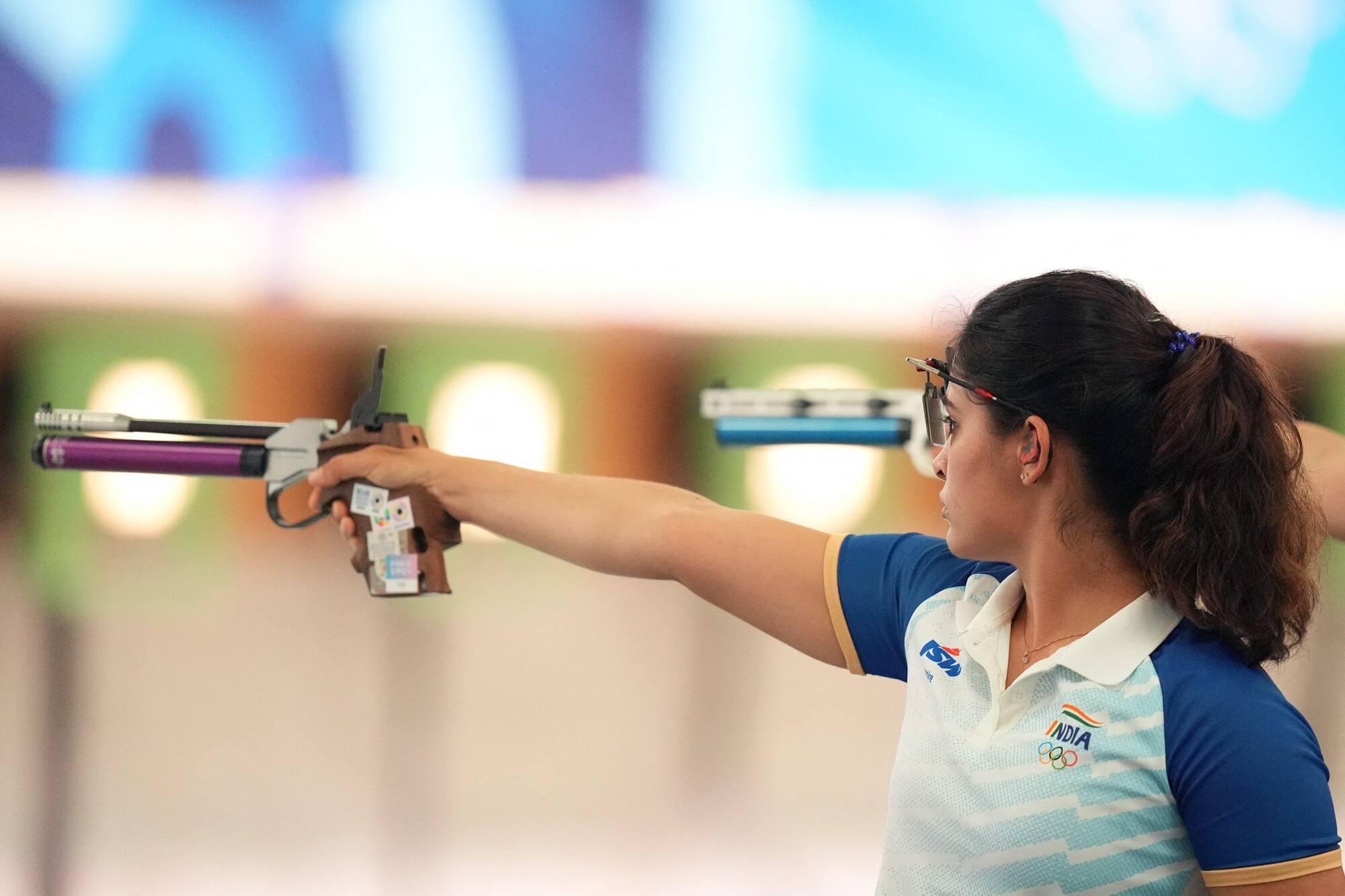 Manu Bhaker delivers a healing touch on Day 1 of Paris Olympics, but a ...