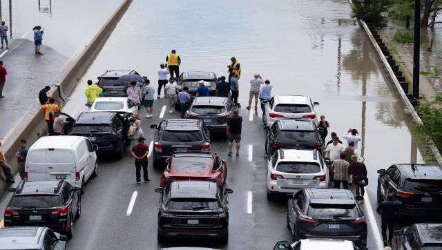 Roads under water, a flooded mansion and more: Shocking scenes from ...