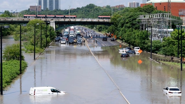 Roads under water, a flooded mansion and more: Shocking scenes from ...