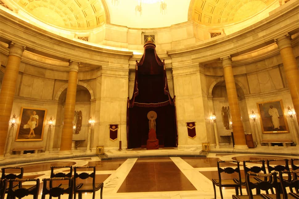 Rashtrapati Bhavan's 'Durbar Hall' that saw India's first govt sworn in ...