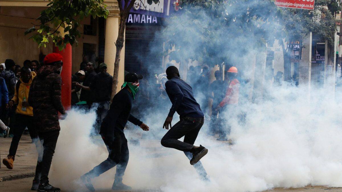 Public protests back in Kenya, riots police out in the streets – Firstpost