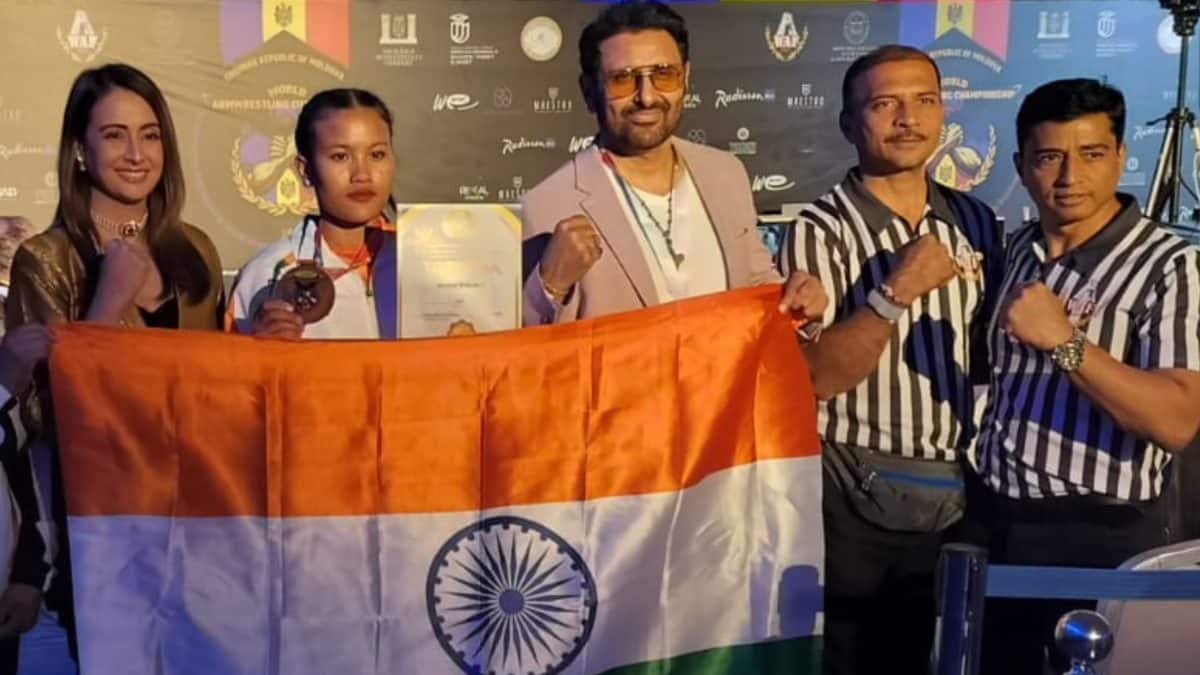 Indian armwrestlers shine at World Championship 2024 in Moldova – Firstpost