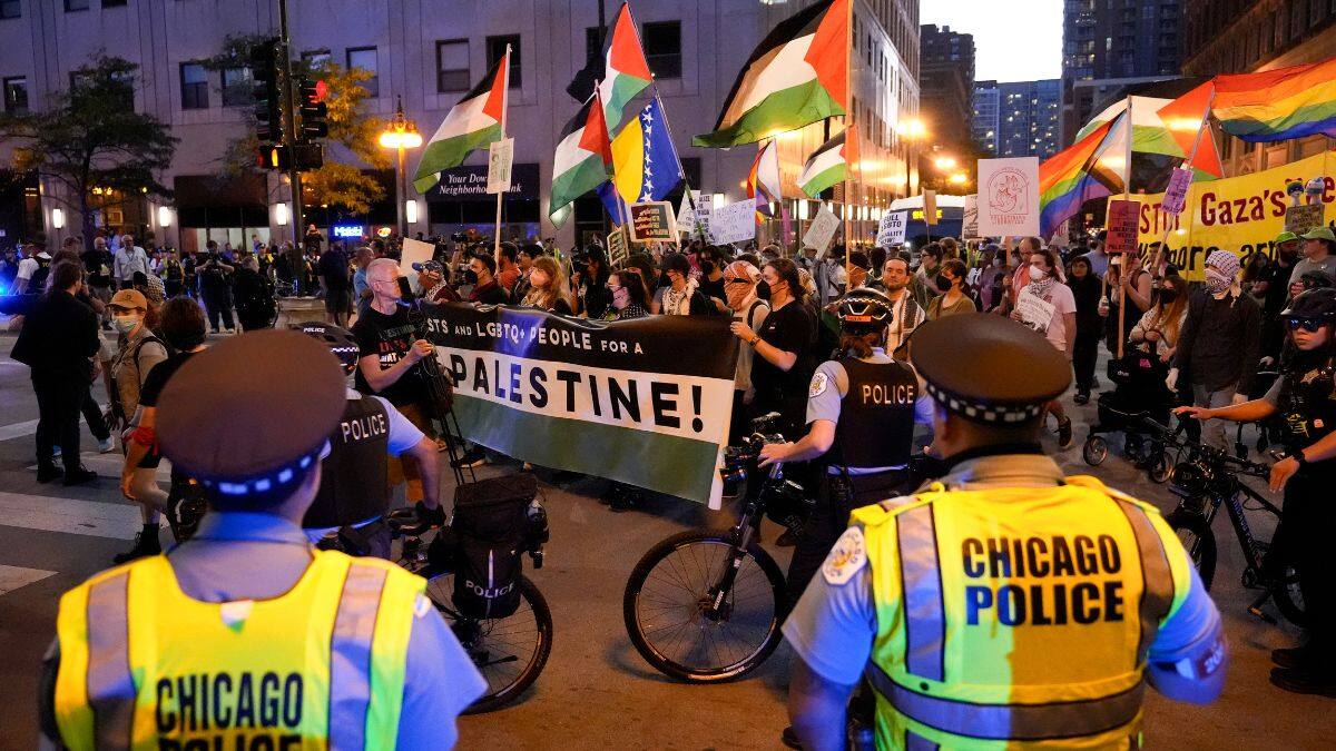 Protesters set to pour cold water over Harris' campaign fanfare at ...