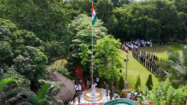 Northeast’s tallest flag in Manipur, hoisted at Moirang’s INA complex ...