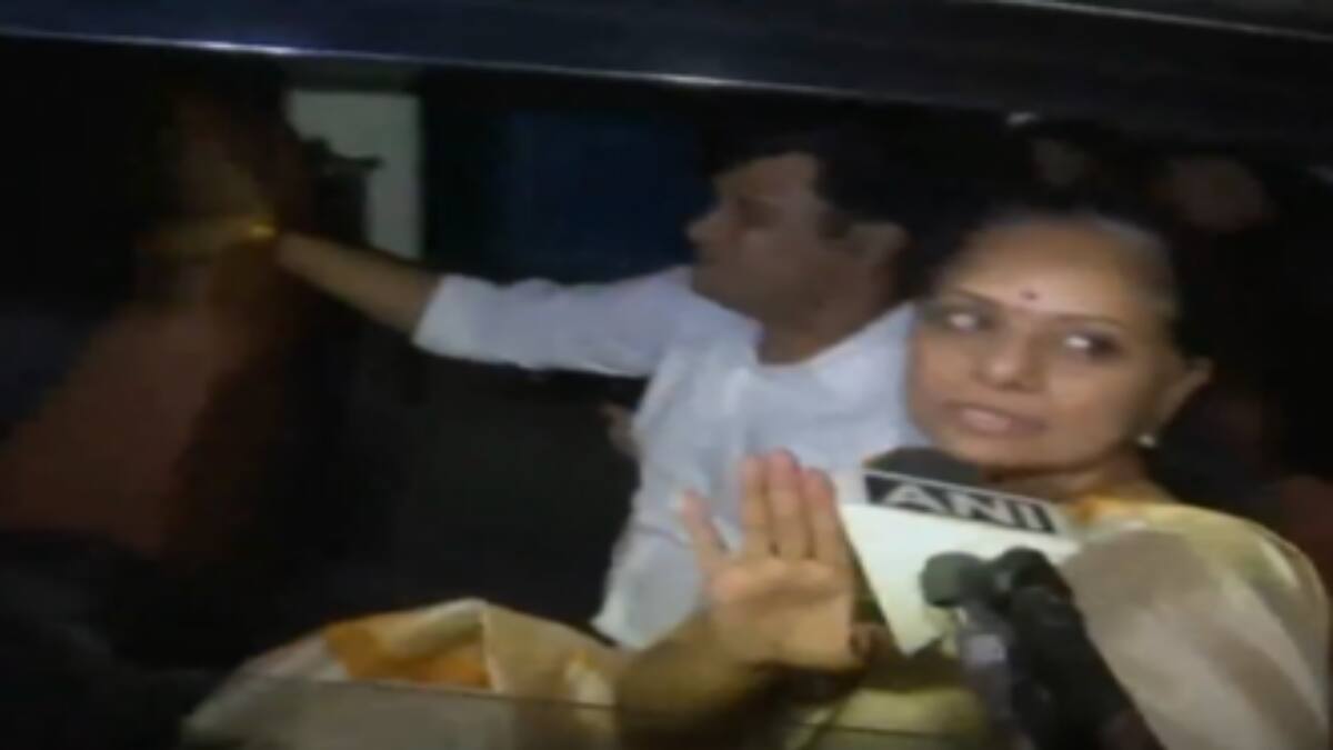 Delhi liquor case: K Kavitha walks out of Tihar Jail after 5 months, says was framed in faulty ...