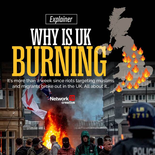 In Graphics | What sparked the far-right UK riots? – Firstpost