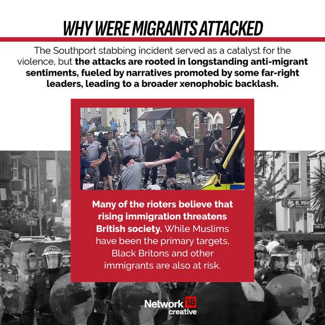 In Graphics | What sparked the far-right UK riots? – Firstpost