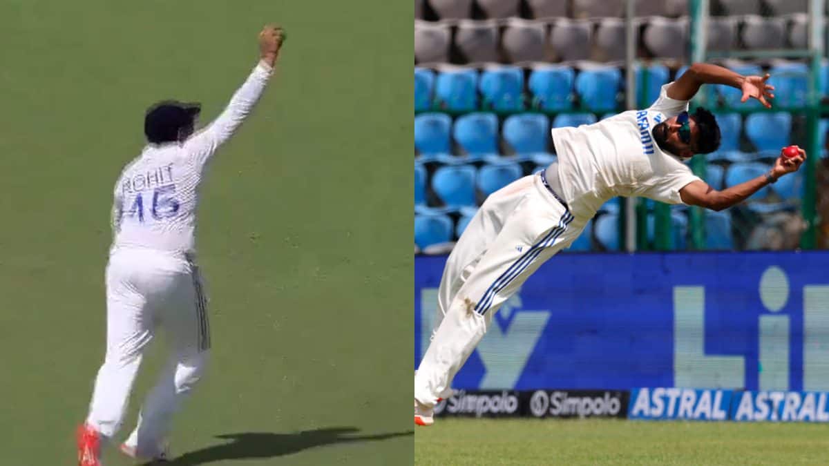 IND vs BAN: Rohit, Siraj take stunning catches as second Test in Kanpur ...