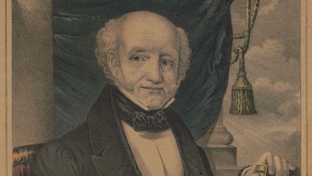 President of the United States: Martin Van Buren, first president born ...