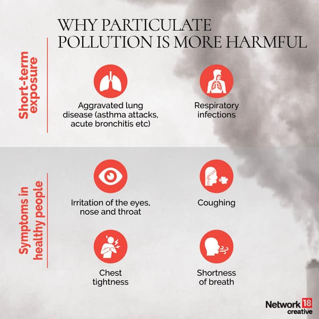 In Graphics | What breathing polluted air does to your body? – Firstpost
