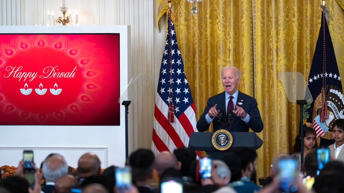 'Honoured to host biggest reception': 3 things Biden said at Diwali ...