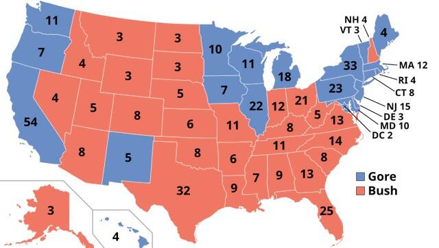 Why are US states divided into red, blue and purple? – Firstpost