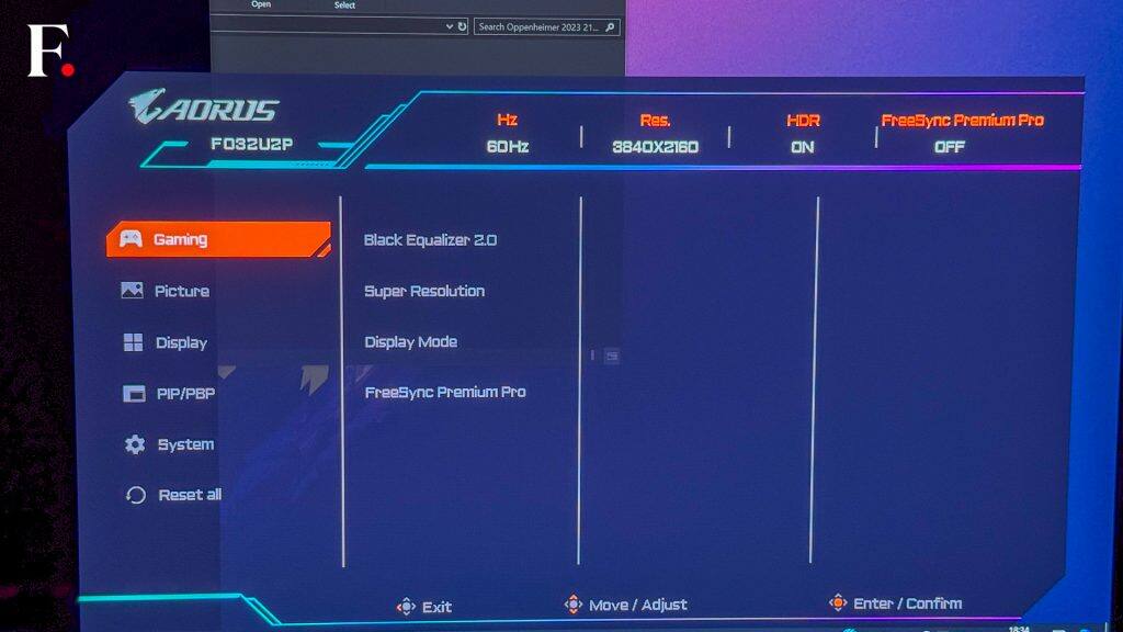 Gigabyte Aorus FO32U2P Tactical Gaming Monitor Review: For a tactical ...