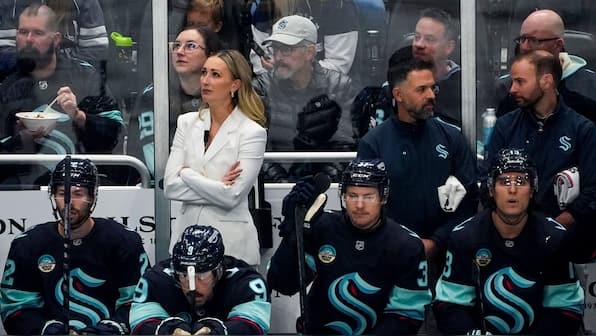 Jessica Campbell makes history as first NHL female assistant coach ...