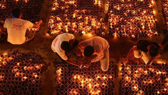 IN PHOTOS | 25 lakh diyas & mega aarti: Ayodhya's Guinness Records-wali ...
