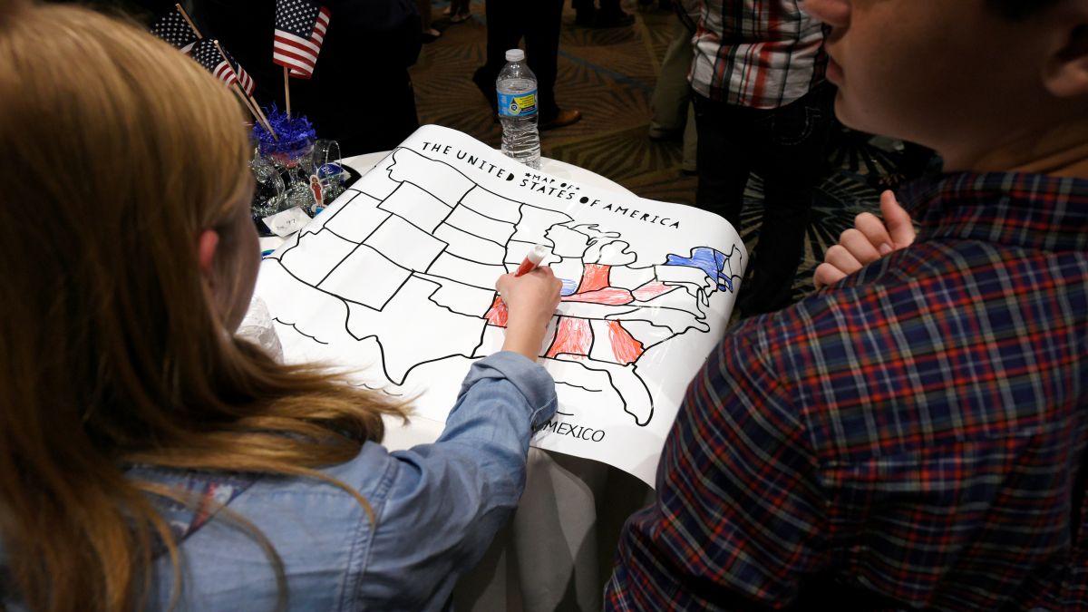 In Graphics | How did red and blue become synonymous with Republicans ...