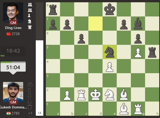 D Gukesh vs Ding Liren Highlights: Gukesh beats Liren in Round 3, wins ...