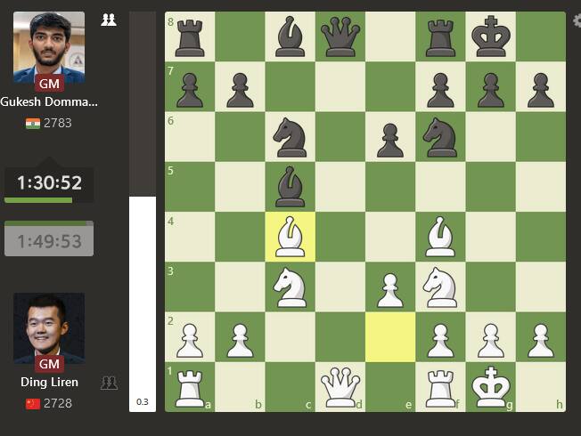 D Gukesh vs Ding Liren Highlights: Game 10 ends in a draw, World Chess ...