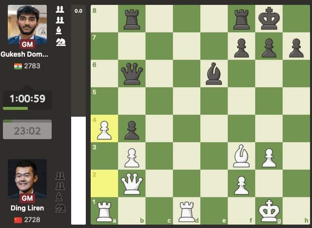 World Chess Championship 2024 Game 14 Highlights, D Gukesh vs Ding ...