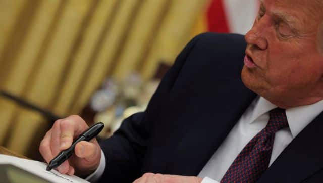 Trump's Sharpie story: Why the pen used by US president to sign ...