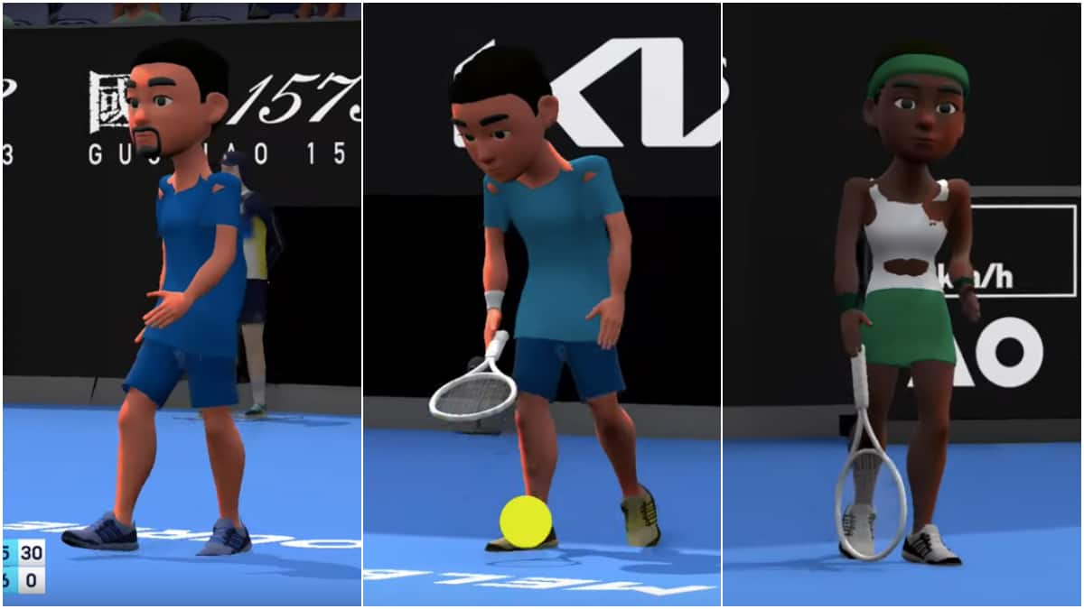 Explained: Why Australian Open is using Nintendo Wii Tennis cartoon ...