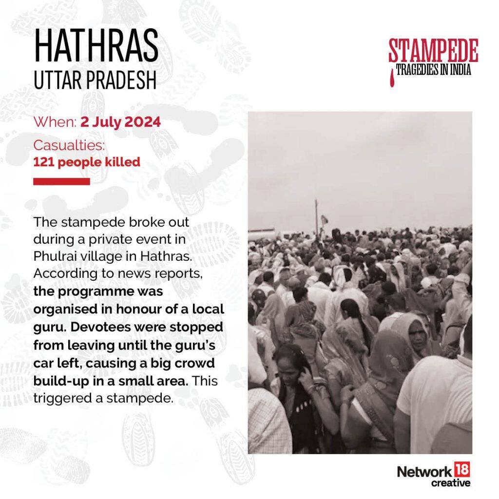 Maha Kumbh Mela and more: India’s worst stampede tragedies, in graphics ...