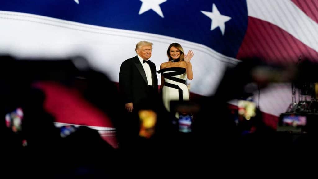 Donald Trump inauguration: What did Melania Trump wear? Did she ace the ...