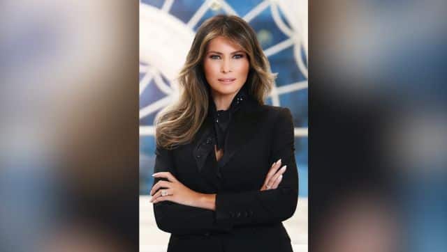 Melania Trump’s new monochrome portrait is a first for US First Ladies ...