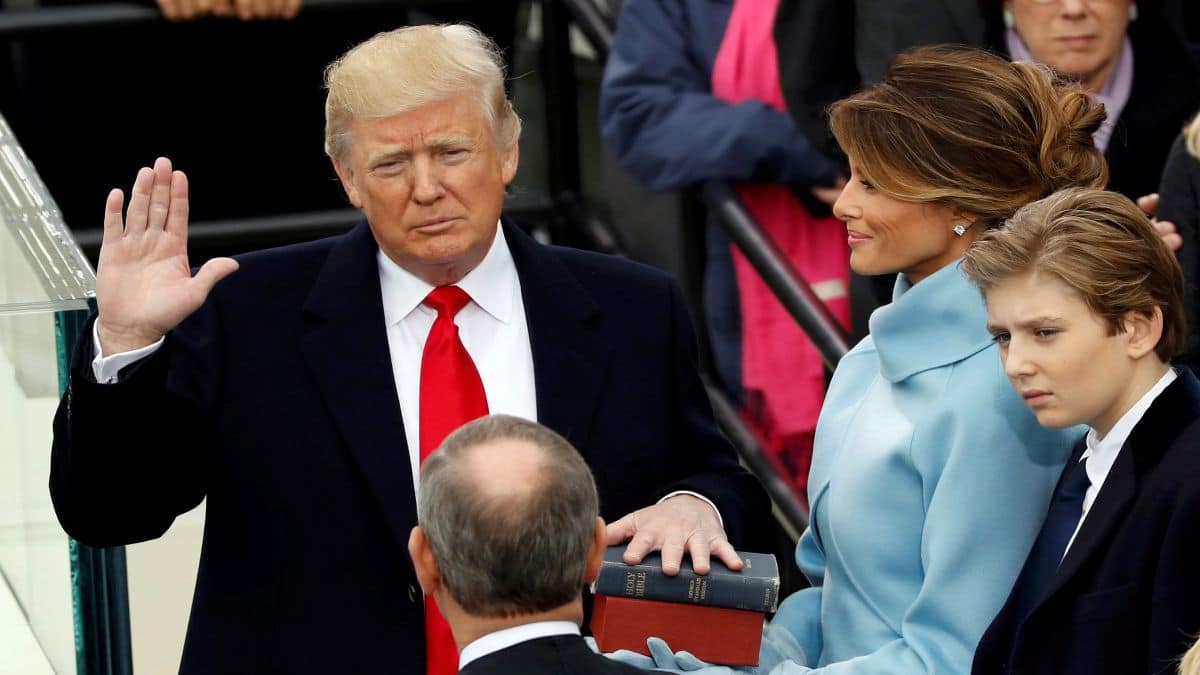 Inside Donald Trump’s unusual inauguration: An indoor oath ceremony ...
