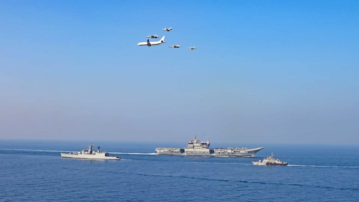 Indian Navy concludes jointmanship drills under TROPEX-25: Here's a ...