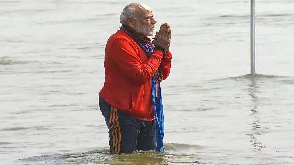 Maha Kumbh Mela 2025: PM Modi’s holy in dip in Sangam, in images ...
