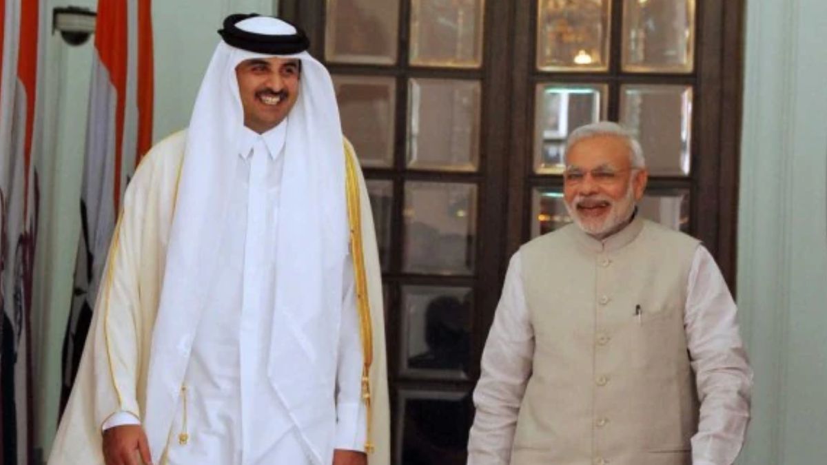 PM Modi receives ‘brother’ emir of Qatar at airport: Why Delhi-Doha ...